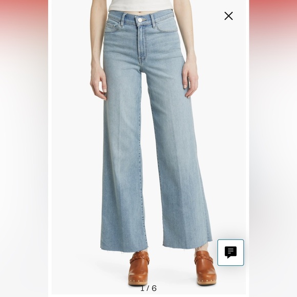 Frame Denim | Jeans | Frame Le Slim Raw Hem High Waist Palazzo Jeans 26 ...